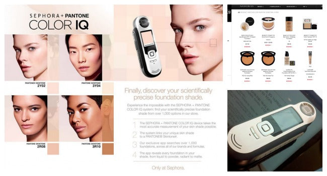Le scanner de peau Sephora : x Pantone Color IQ – MVSE